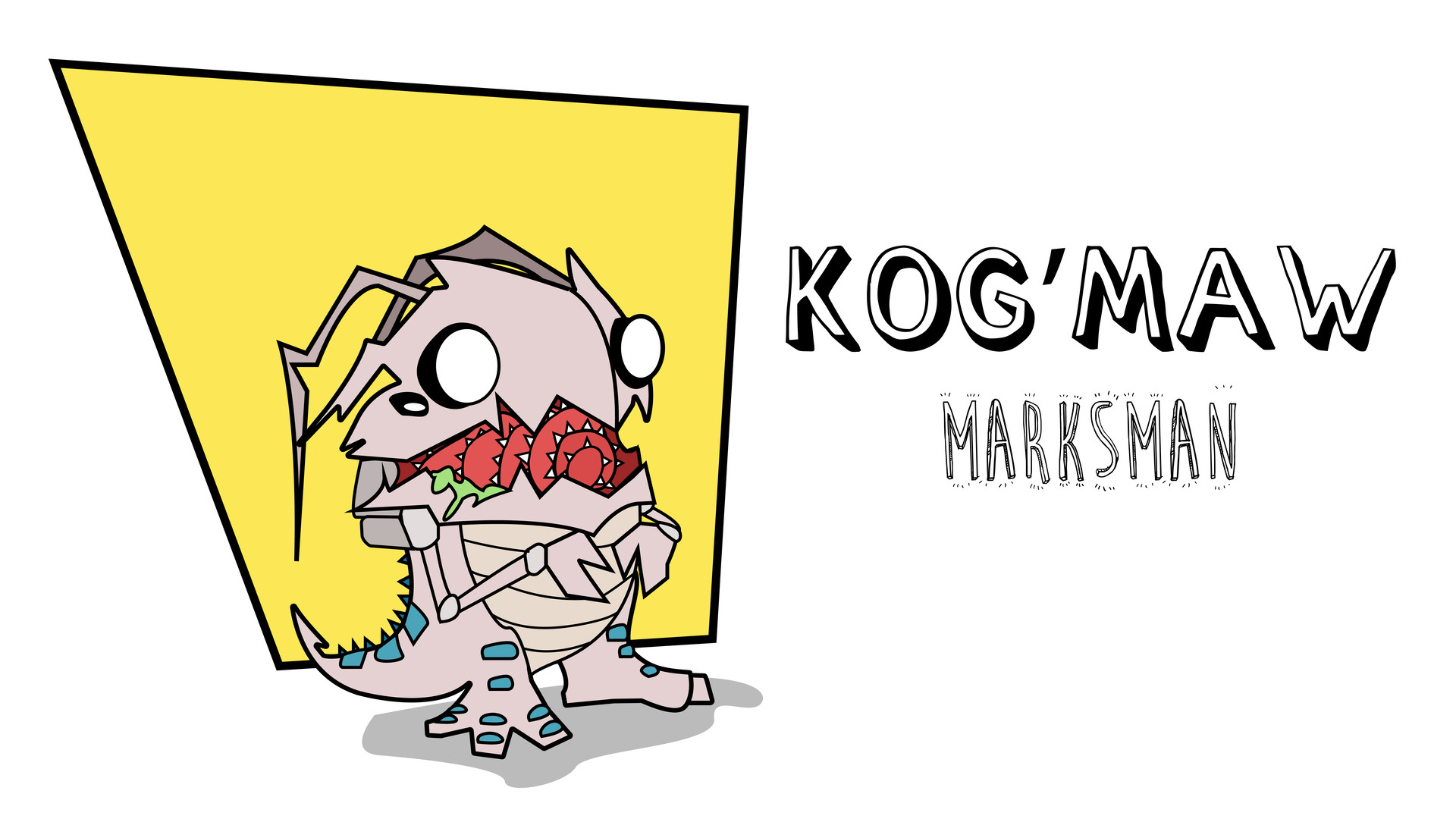 ArtStation - League of Cartoons - Kog'Maw