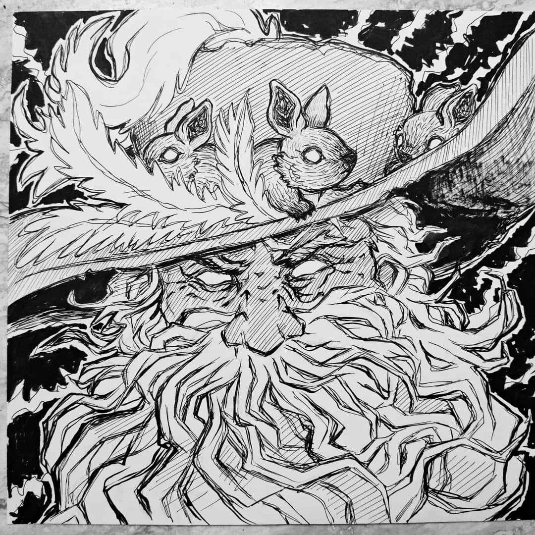 ArtStation - Inktober - 4 - Spell