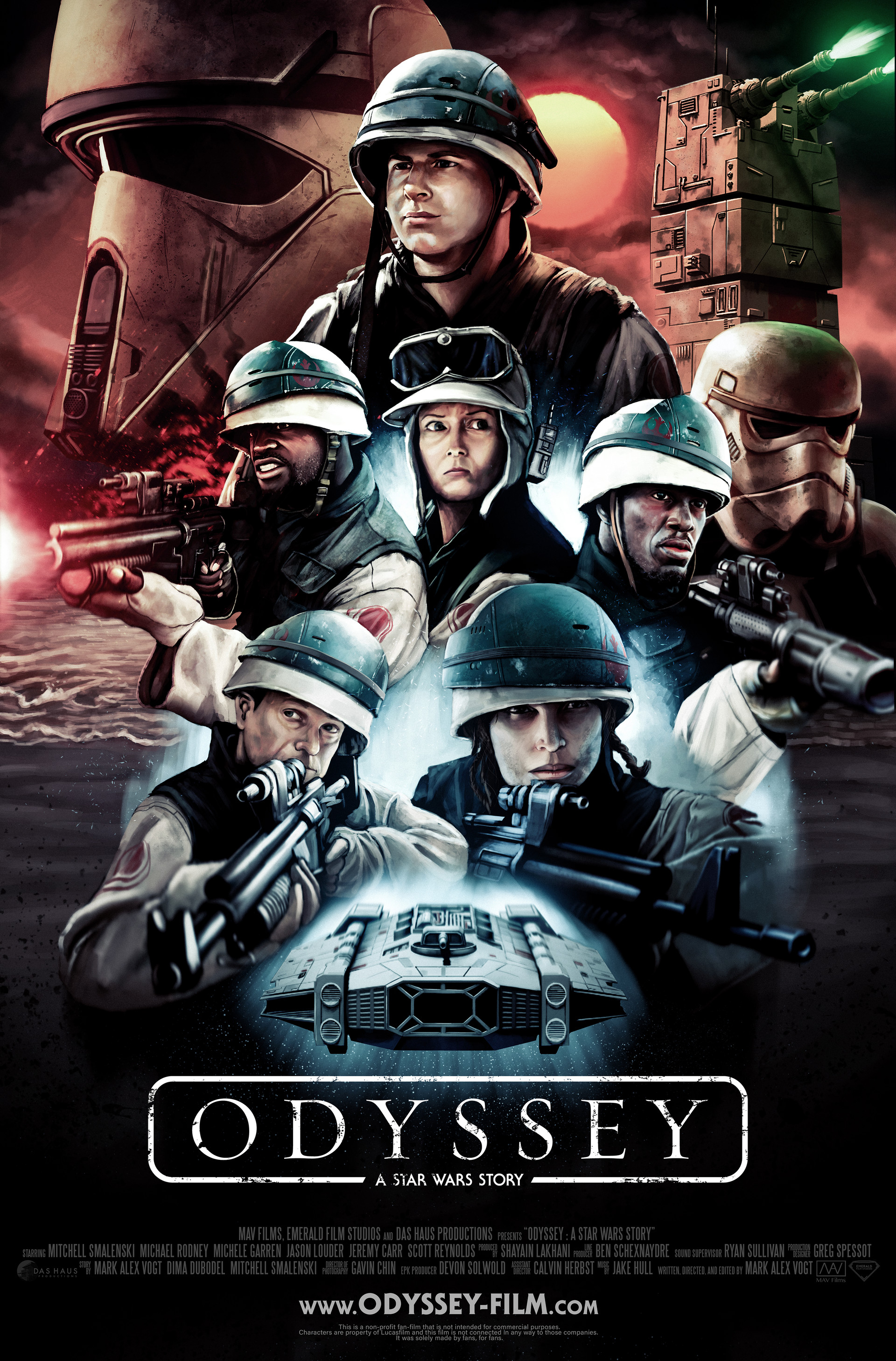 ArtStation - Odyssey: A Star Wars Story Launch Poster