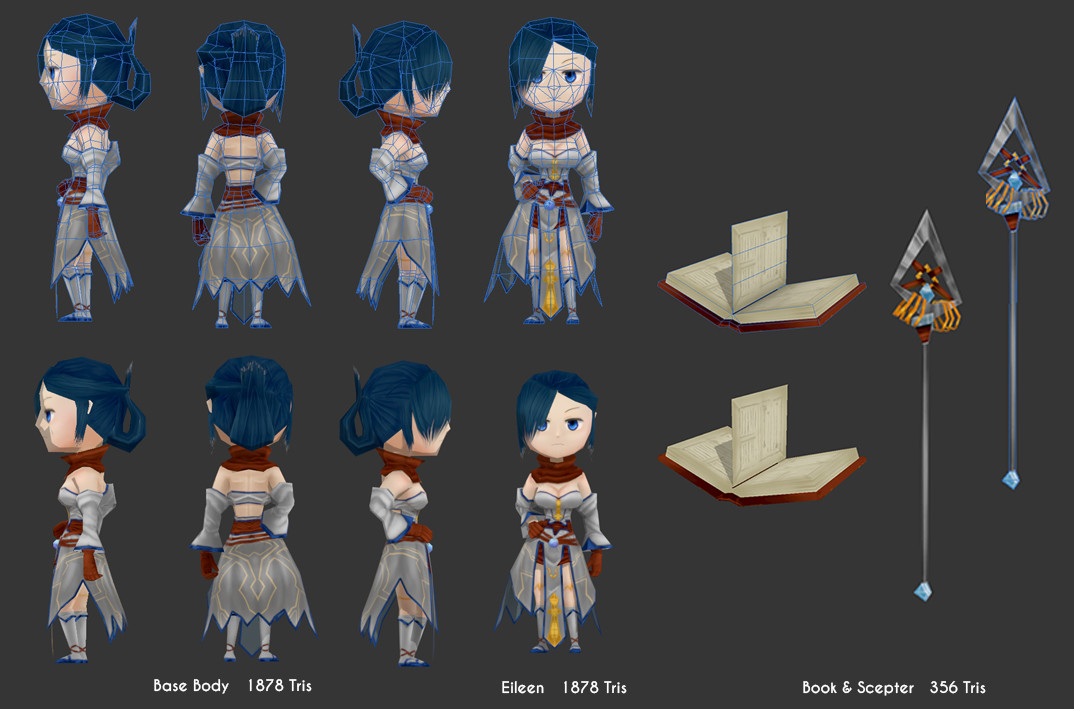 ArtStation - SD Character for Mobile Game