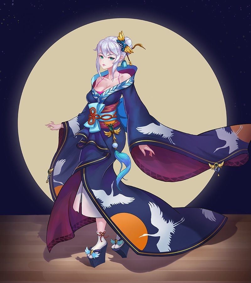 ArtStation - kimono