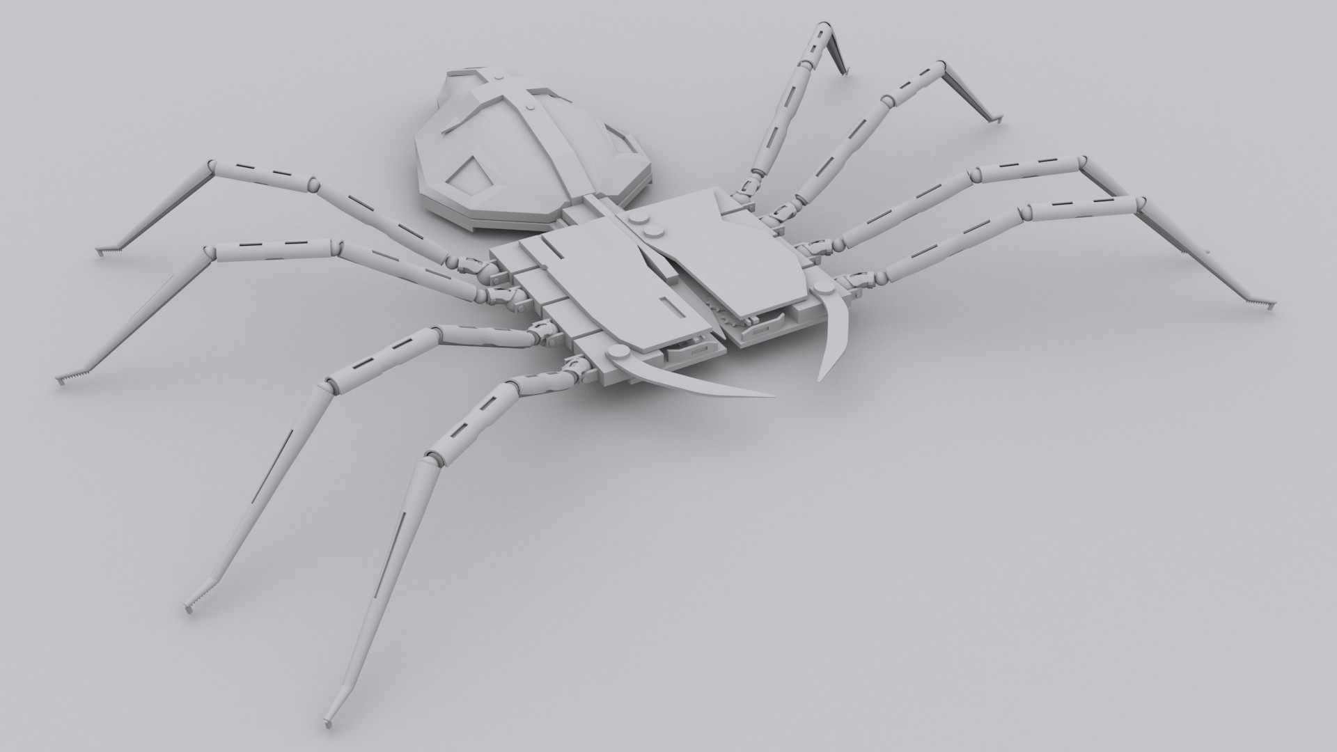 ArtStation - Mechanical Spider