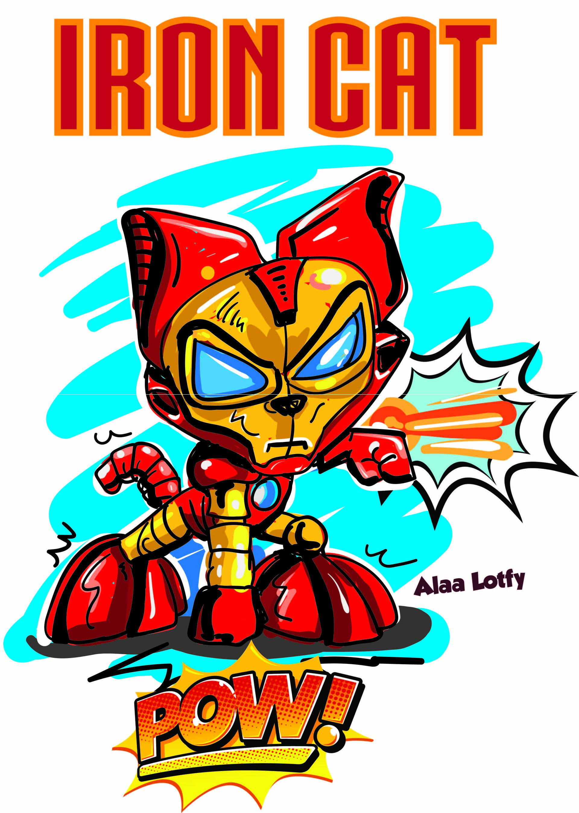 ArtStation - Iron Cat