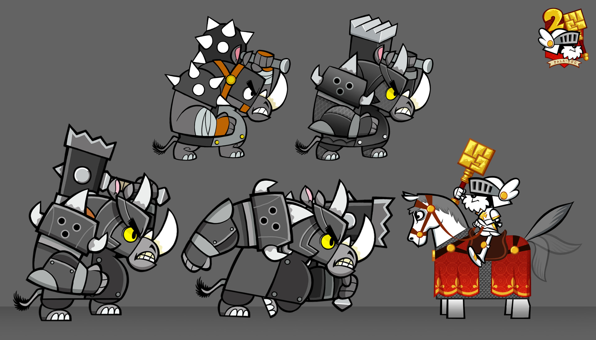 Jae Hwan Lee - Paladog 2 Character Concept Art