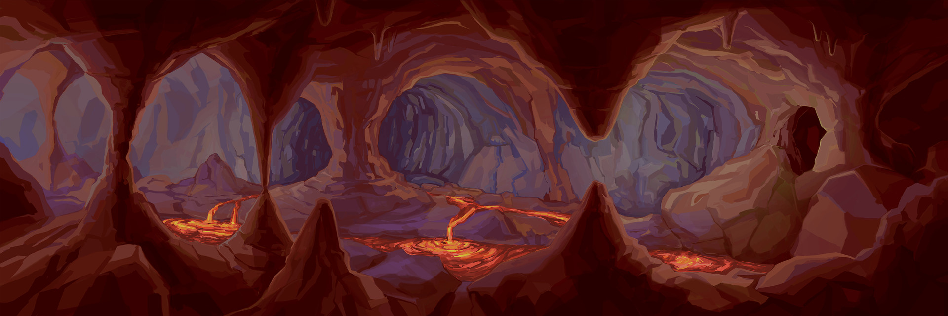 ArtStation - Various caves
