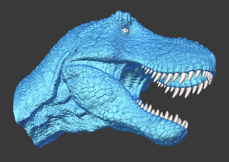 DinoReplicas - 3D Model Works - Dinosaur dual-detail model ...