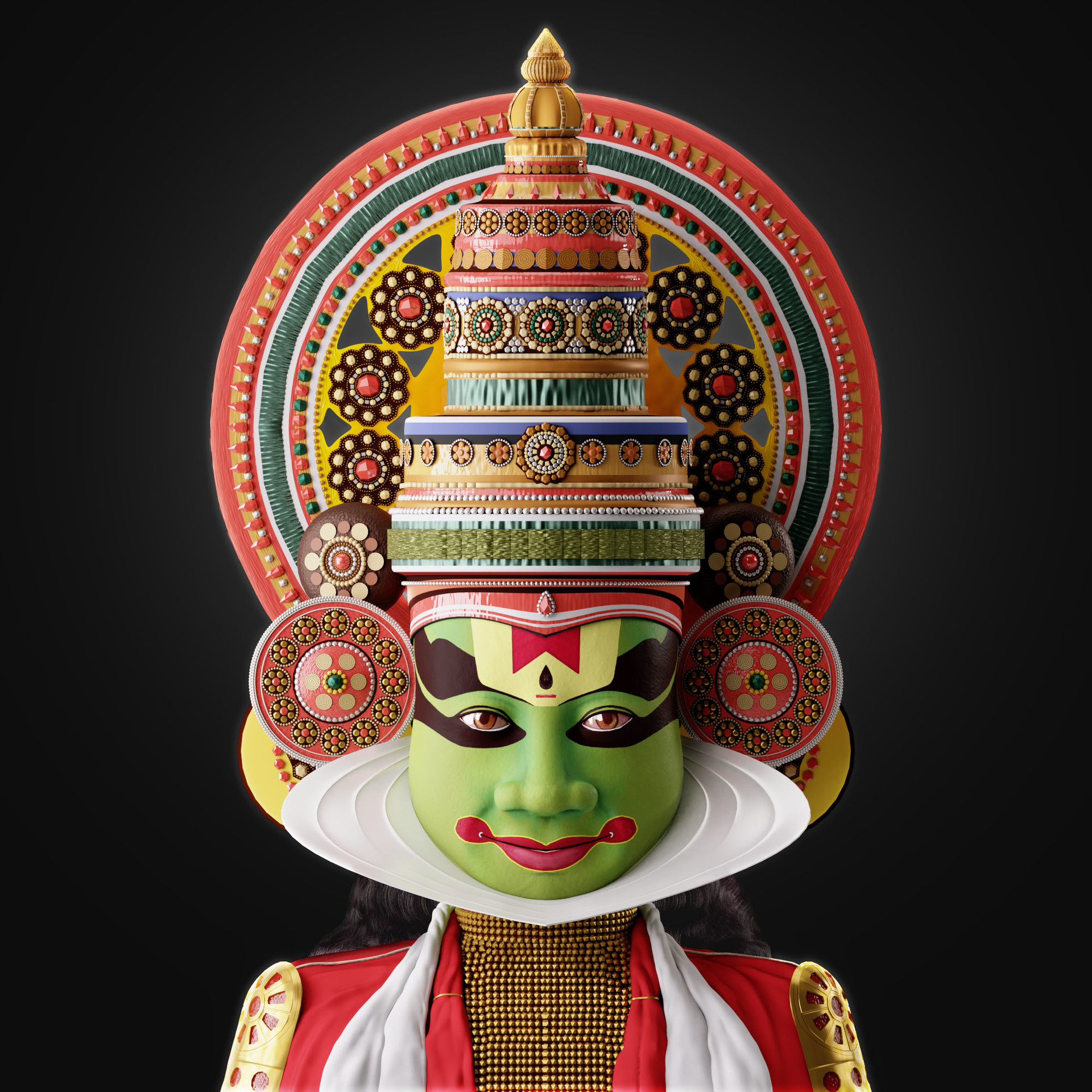 kathakali dancer