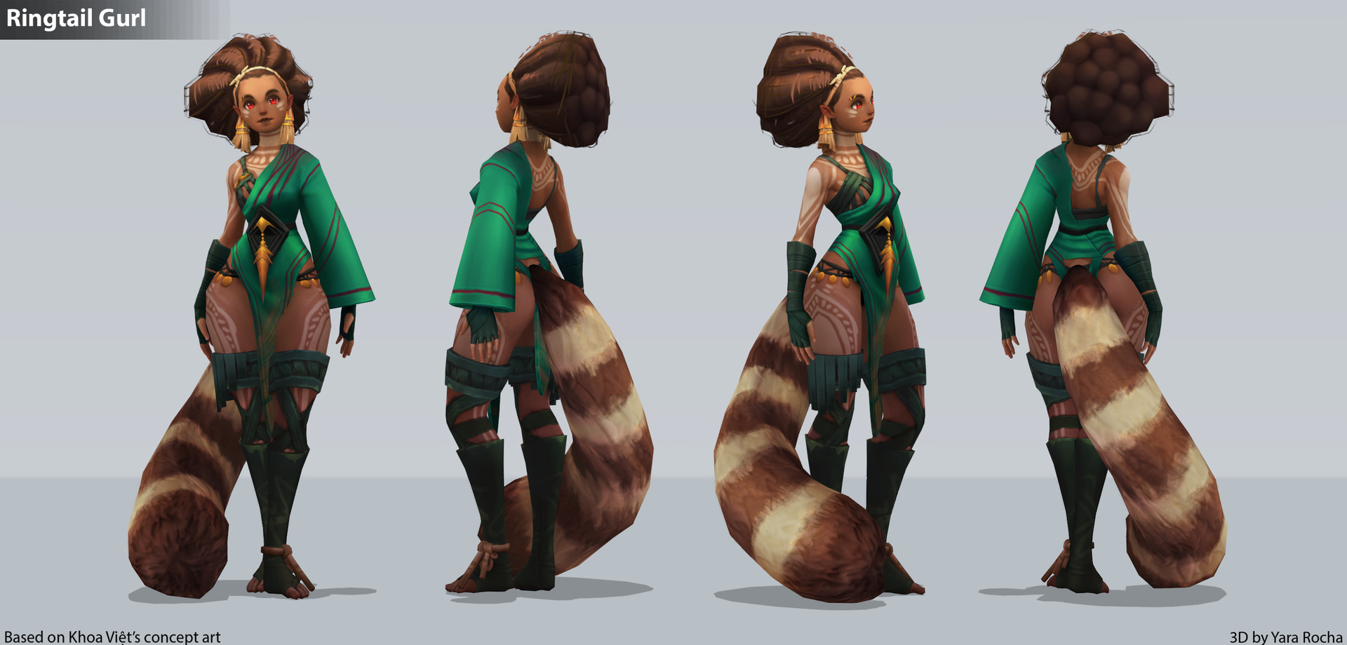 Yara Rocha - Ringtail Gurl