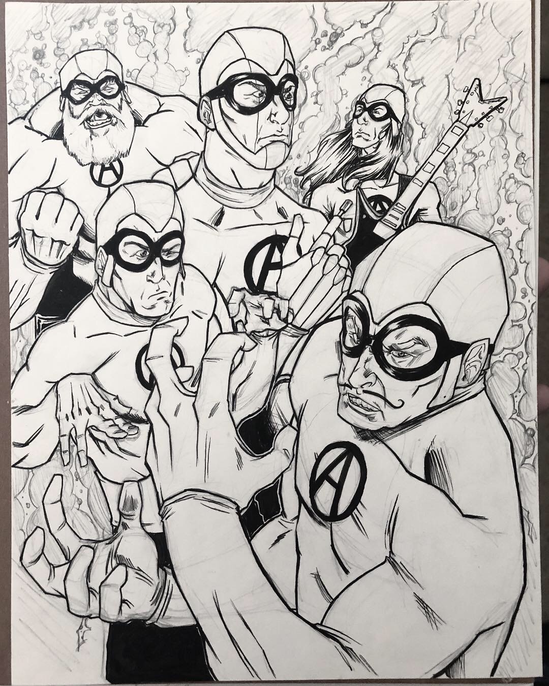 aquabats coloring pages