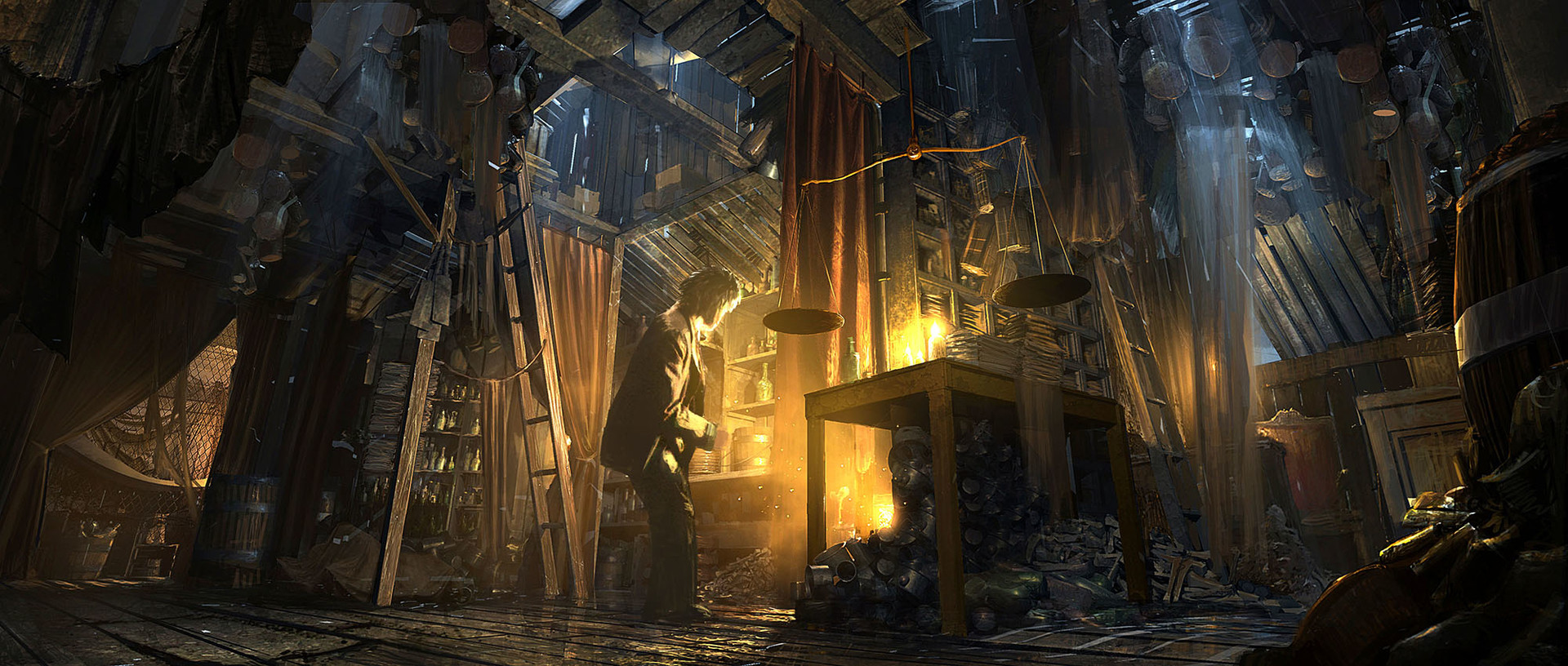 Emmanuel Shiu - Concept art for christmas carol