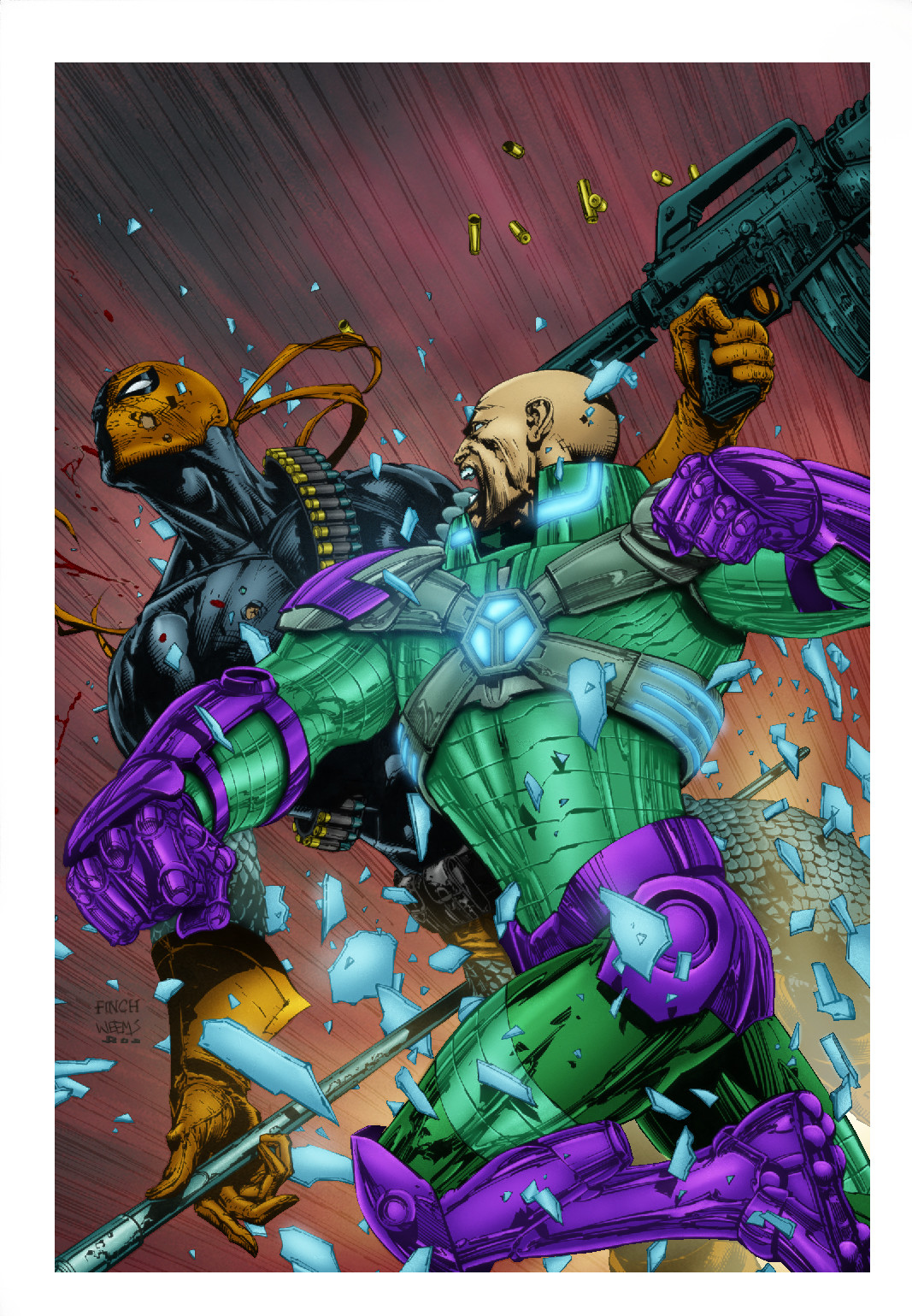 ArtStation - Luthor & Deathstroke