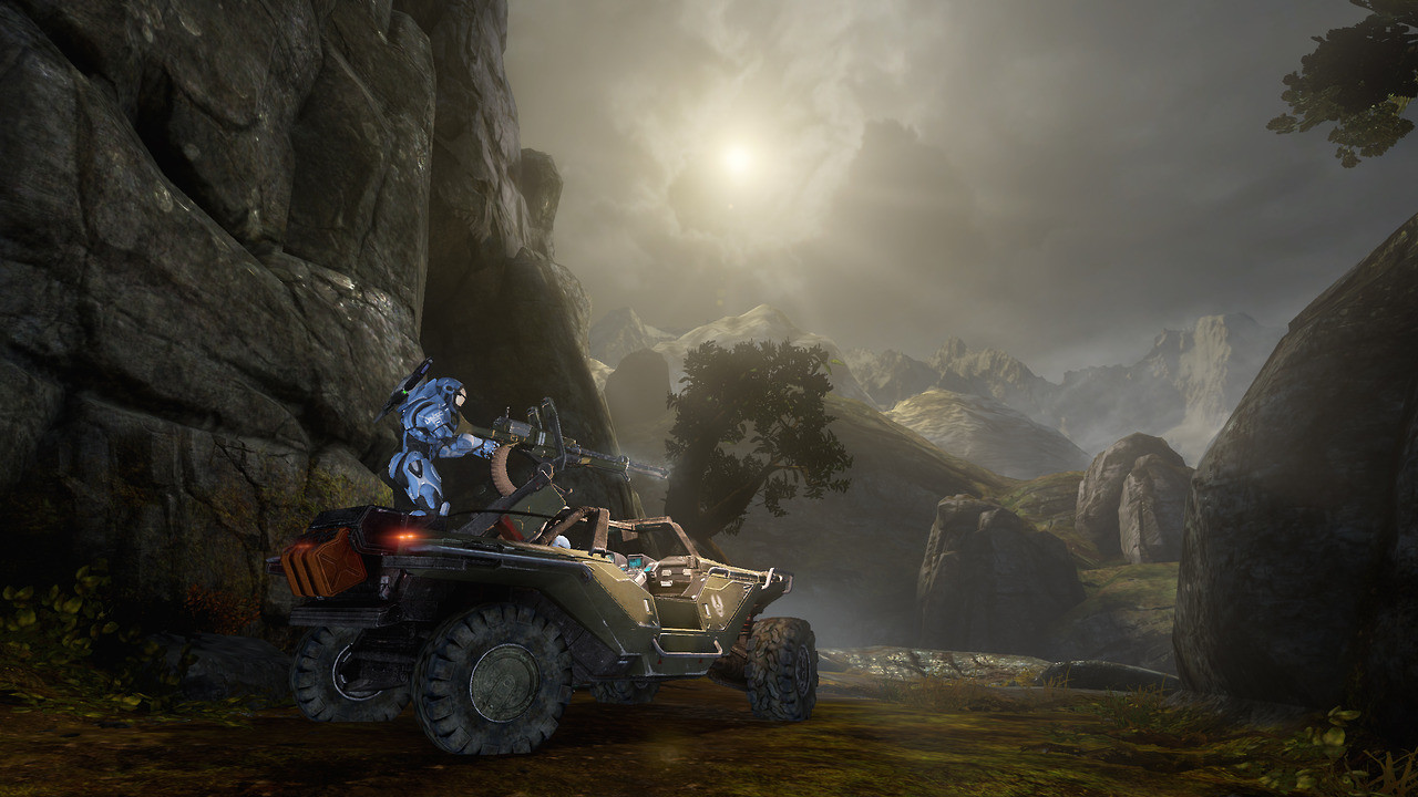 Deanna Greyoak Portfolio - Halo 4: God Rocks & Foliage