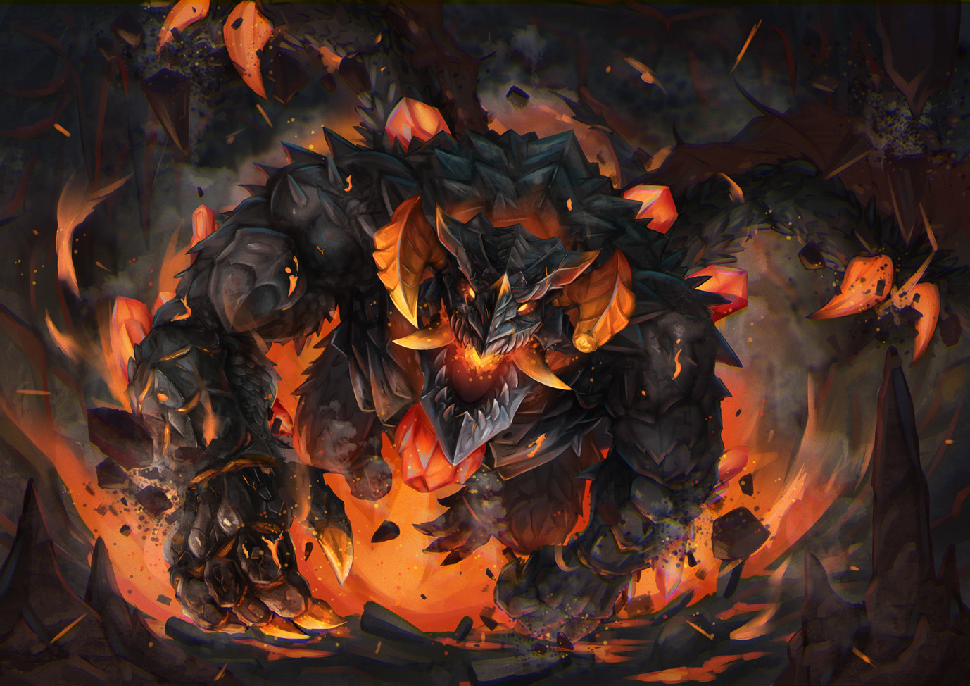ArtStation - Volcano Dragon