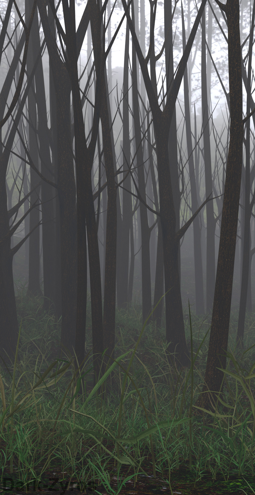 ArtStation - spooky forest