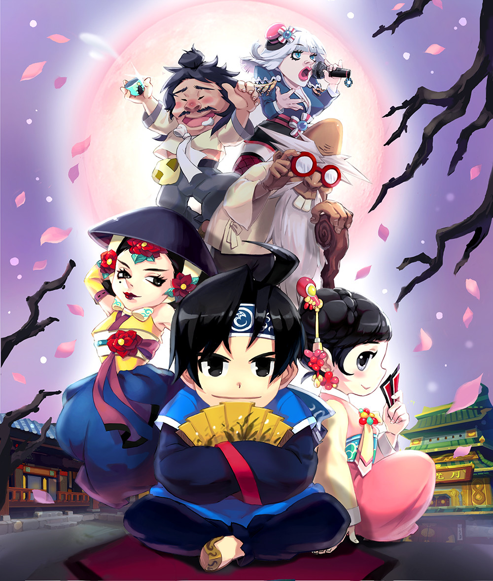 M Jin - 2012 Traditional GO-STOP artworks