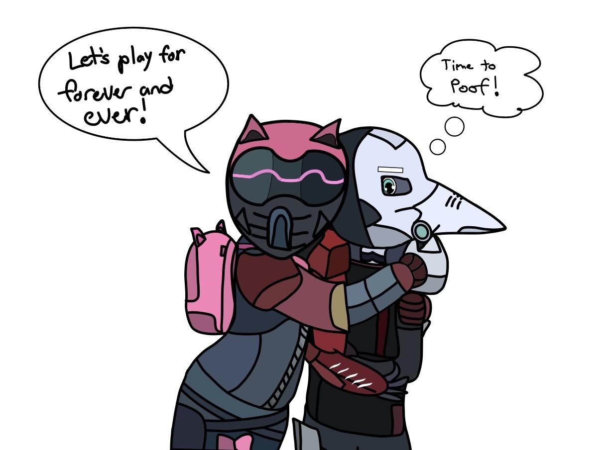 ArtStation - MCVS cartoon: Buddies