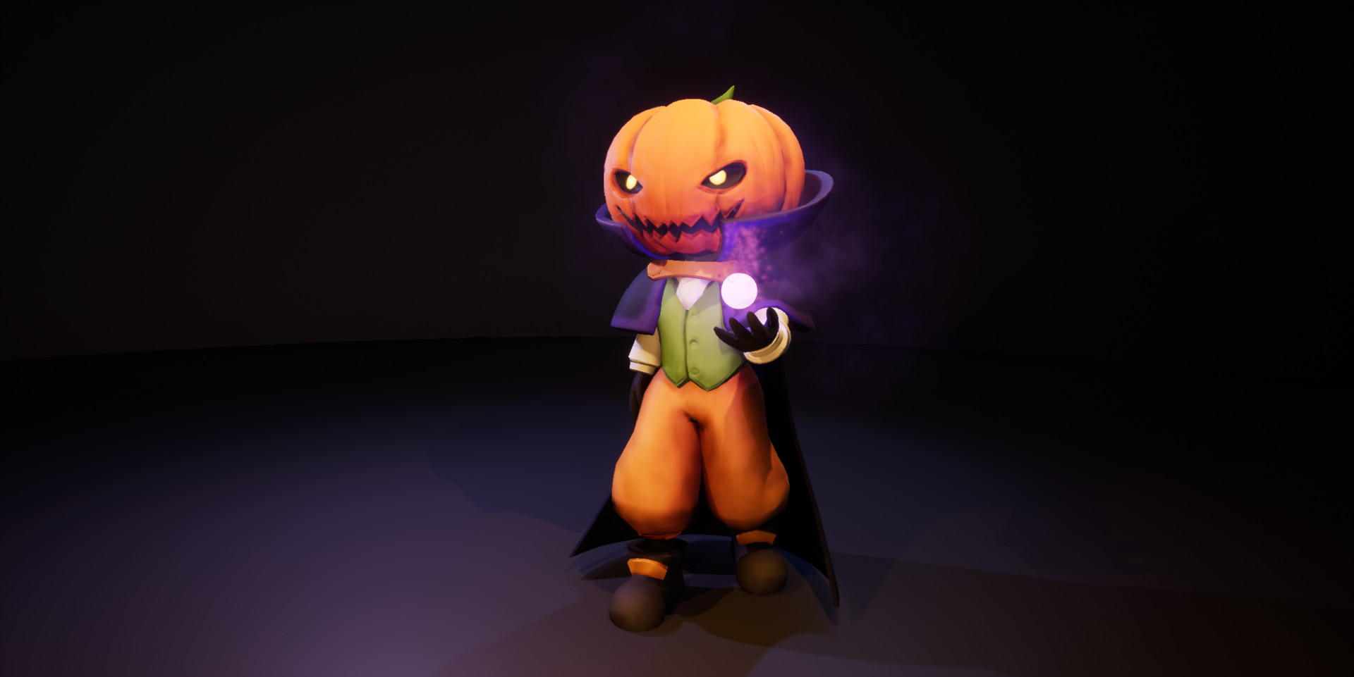 ArtStation - Pumpkin Wizard