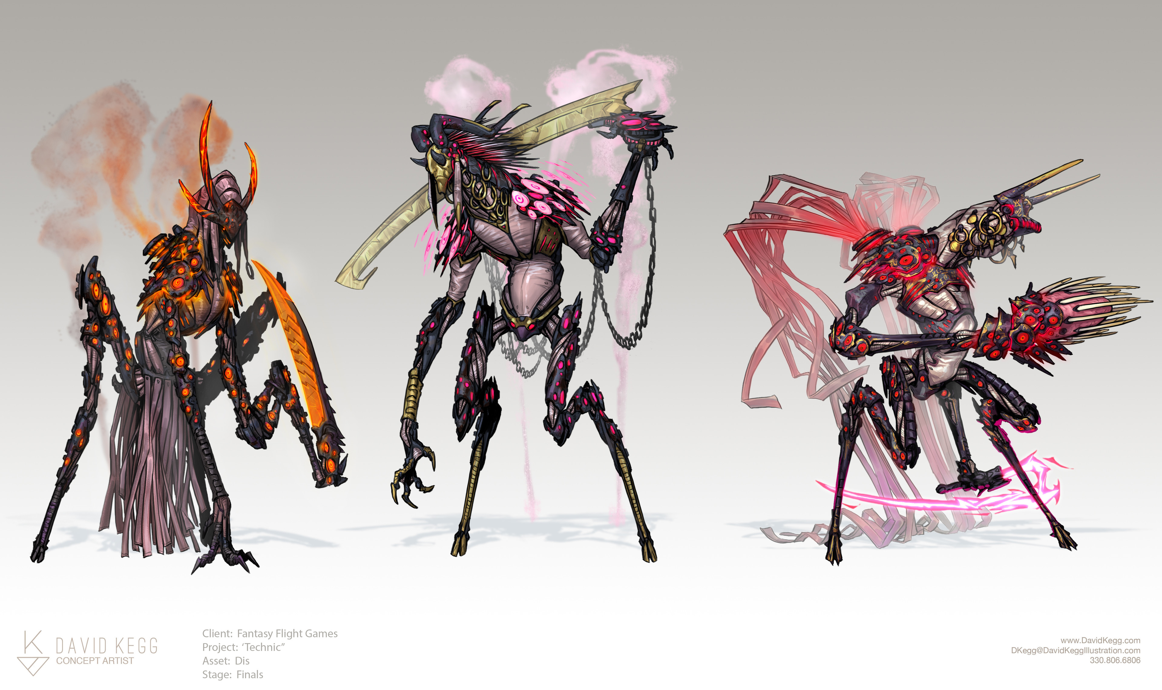 David Kegg - Concept Artist and Illustrator - KeyForge Concept Design ...
