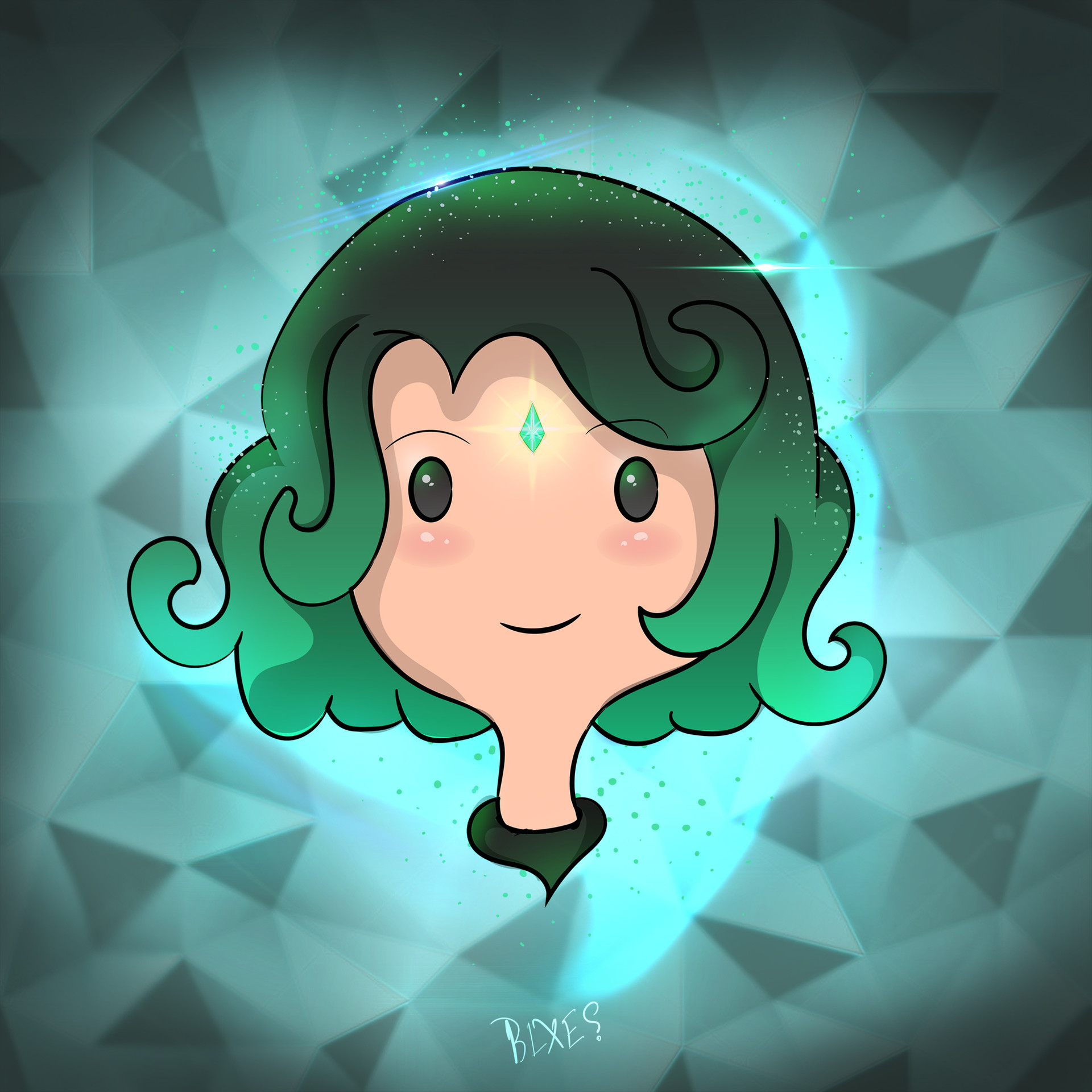 ArtStation - Emerald Girl