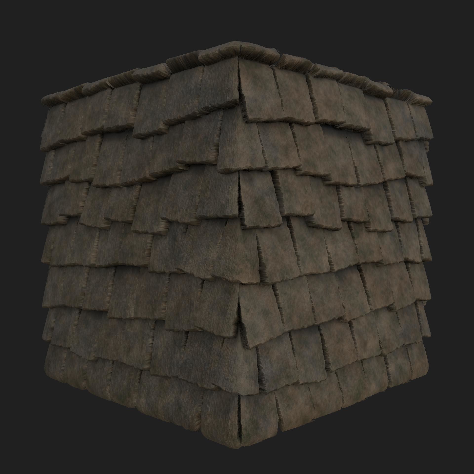 ArtStation - Roof Tiles