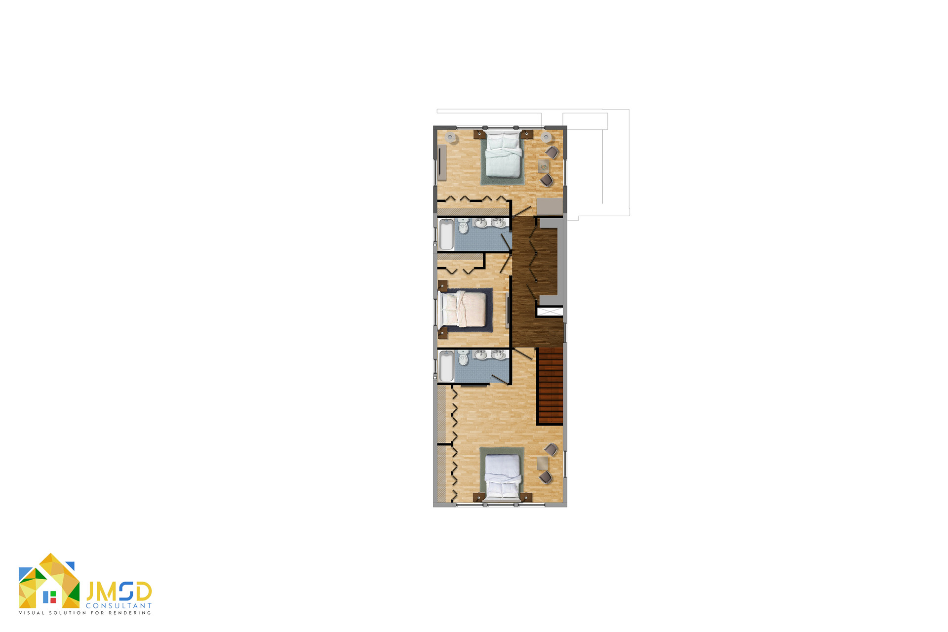 JMSD Consultant - Real Estate 2D Floor Plans Rendering Services with ...