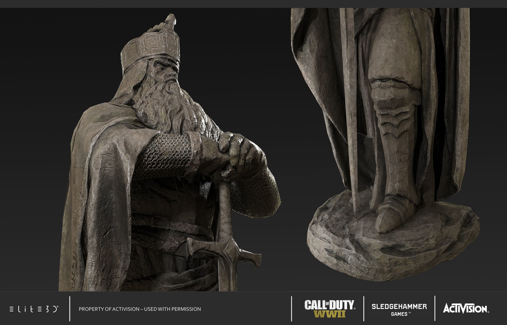 elite3d studio - Call of Duty: World War II Props