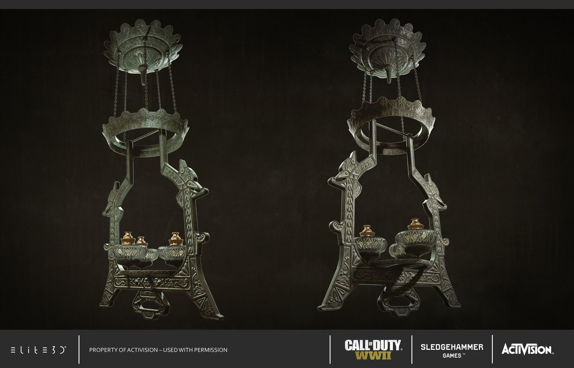 elite3d studio - Call of Duty: World War II Props