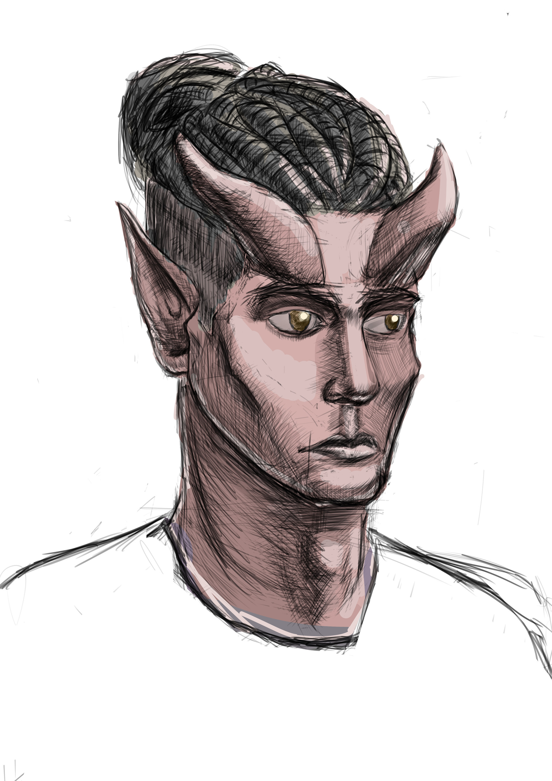 ArtStation - Portrait dnd character