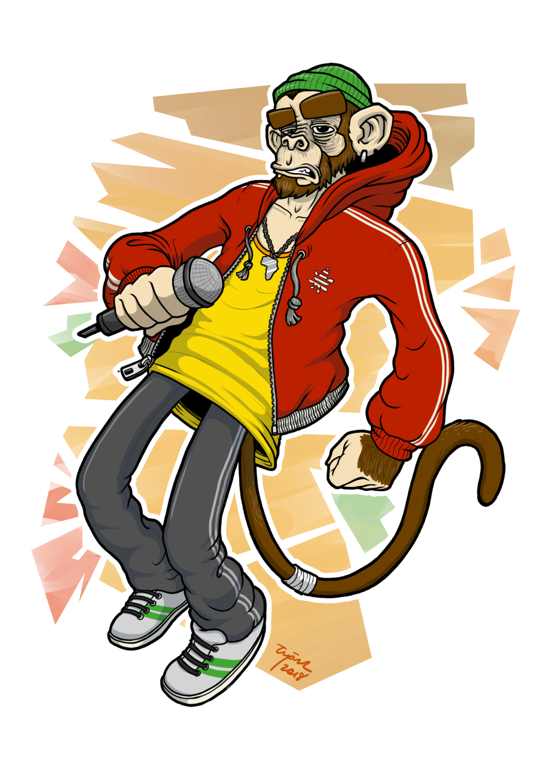 ArtStation - Affe Mit Waffe