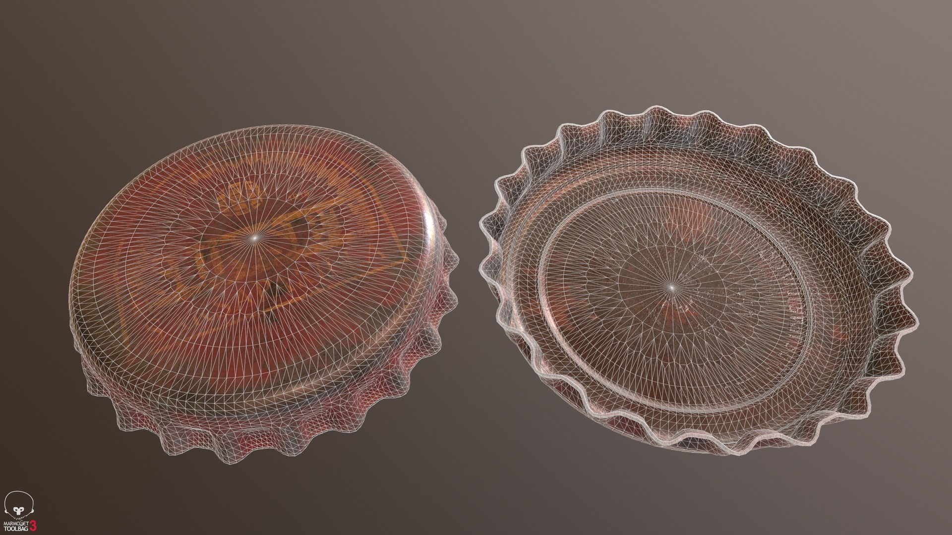 Rukhsar Badi - Bottle Cap - Texturing Study