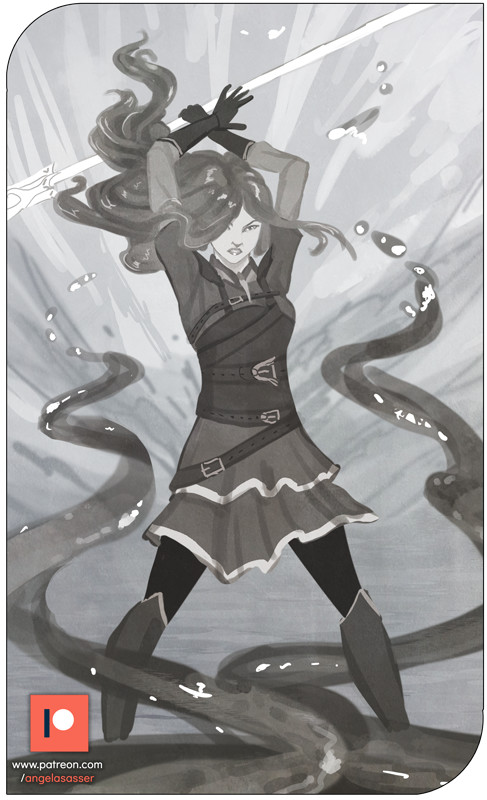 Angela Sasser - Patreon Sketch Collection - Exalted Gods and Demi-Gods