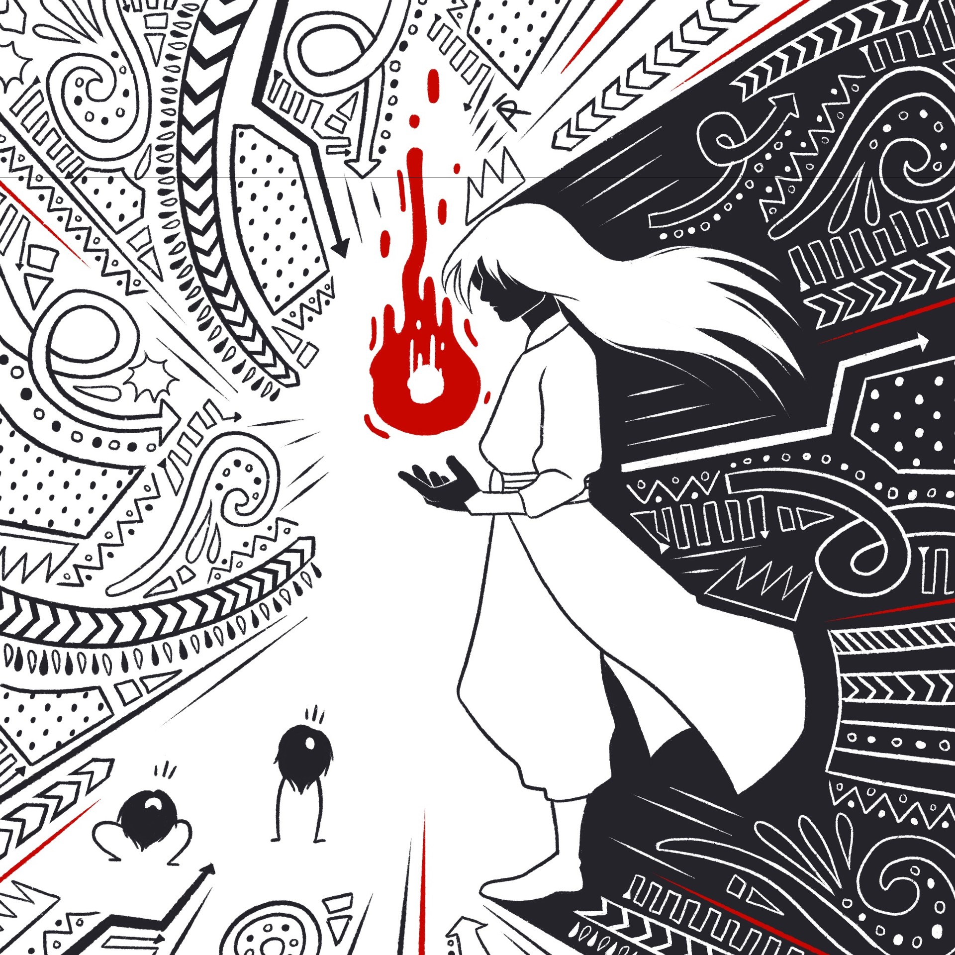 ArtStation - Inktober 4 : spell