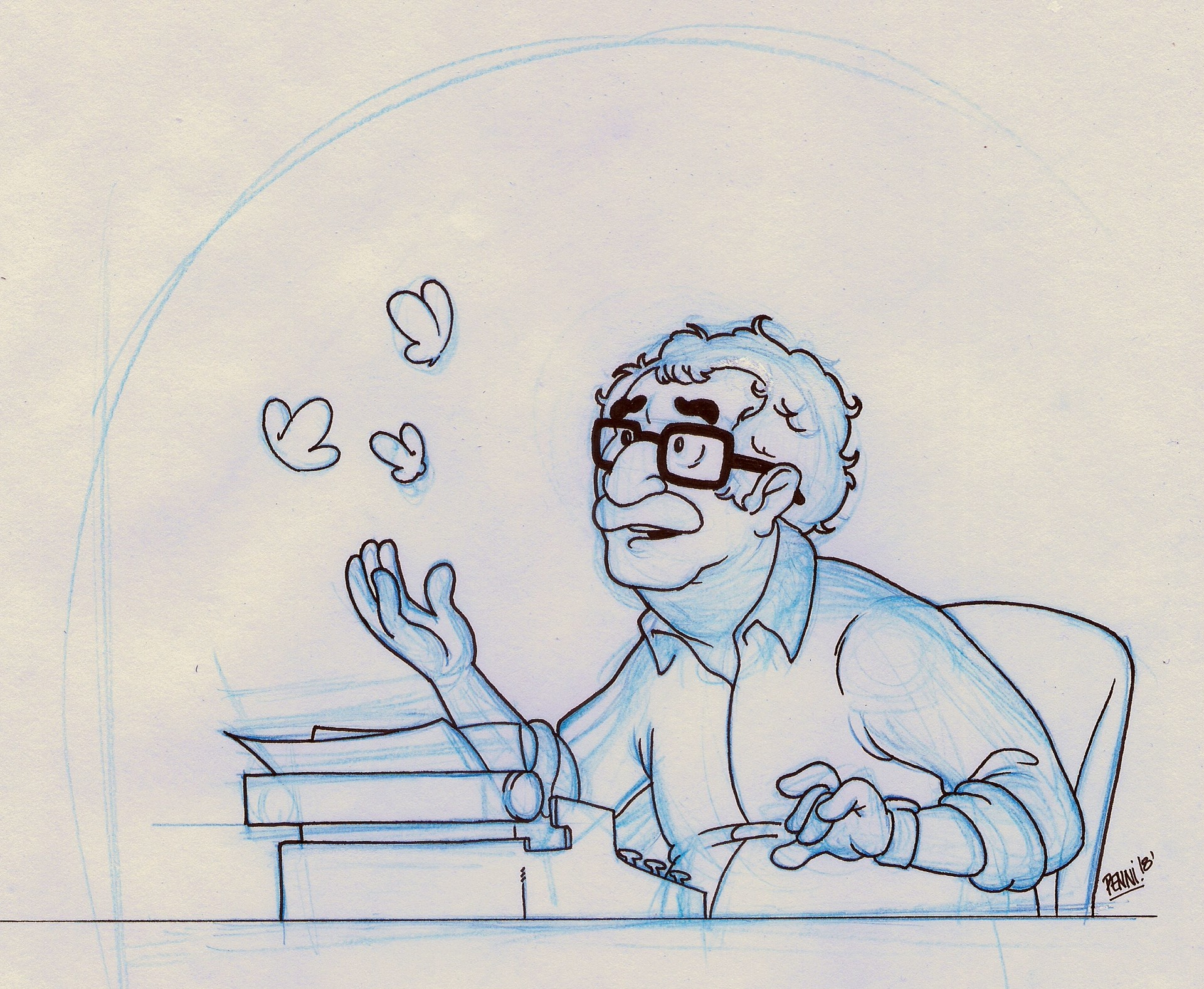 Gabriel Garcia Marquez Dibujo