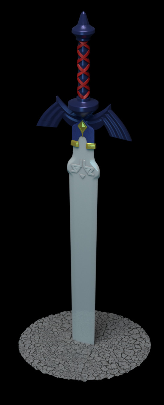 ArtStation - Link's Master Sword
