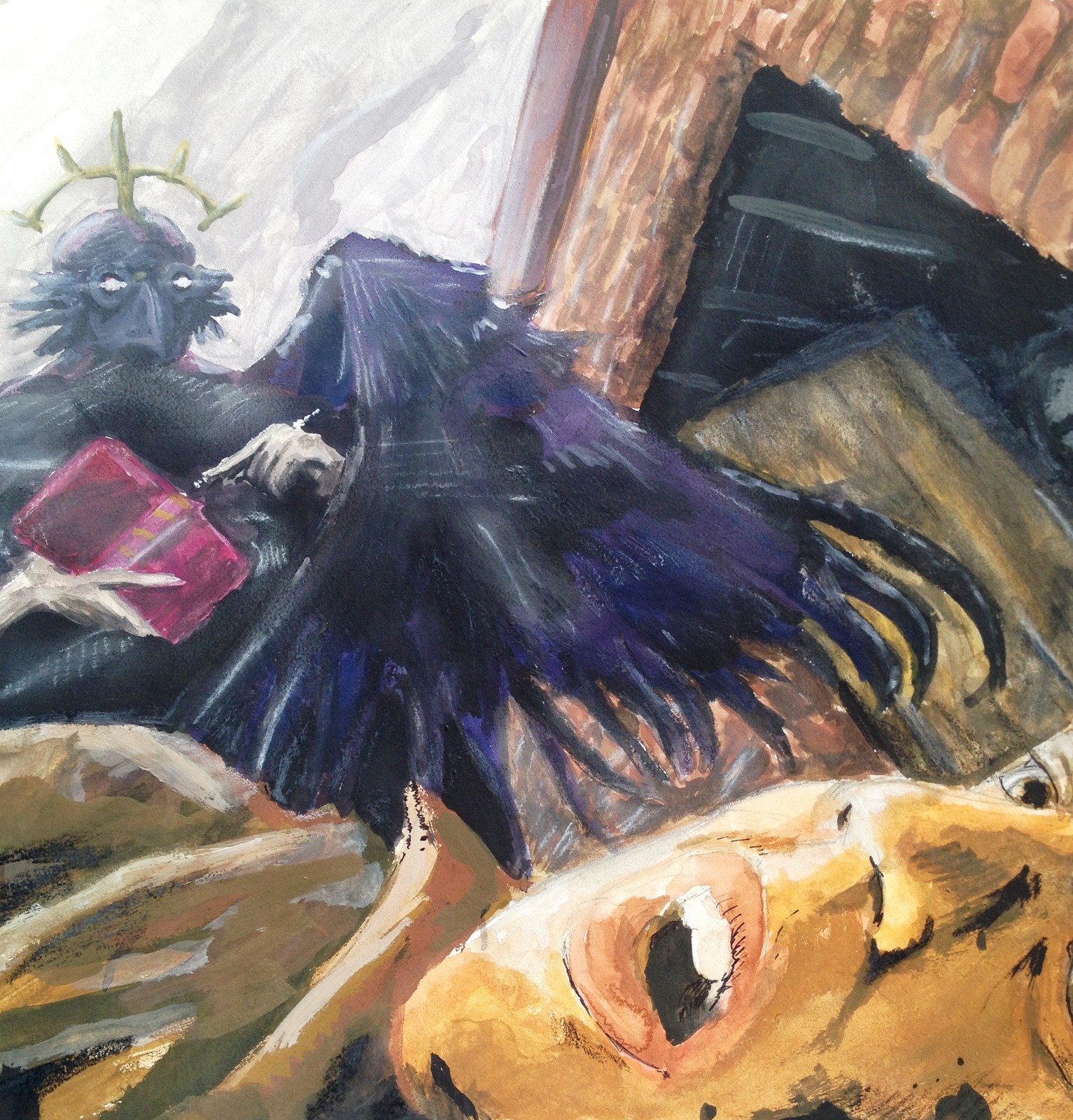 Kevin Saenz - Faux Mythos Acrylic Concentration