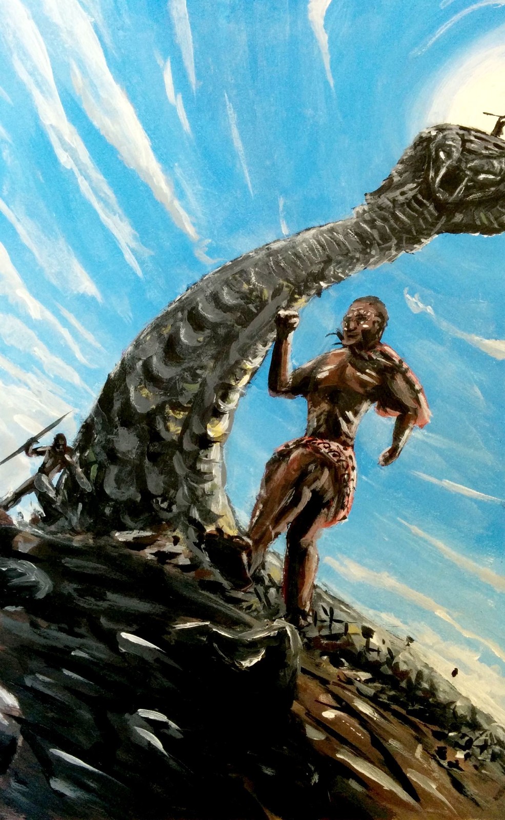 Kevin Saenz - Faux Mythos Acrylic Concentration