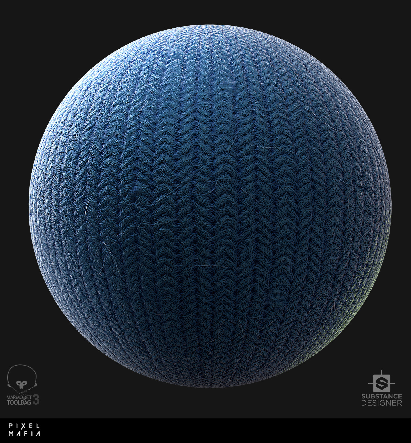 ArtStation - Wool material (substance designer)