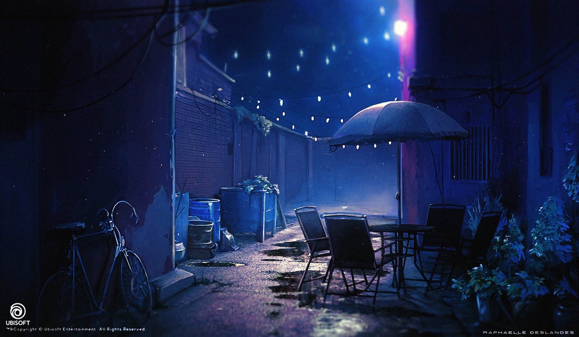 ArtStation - Transference - Backyard Mood