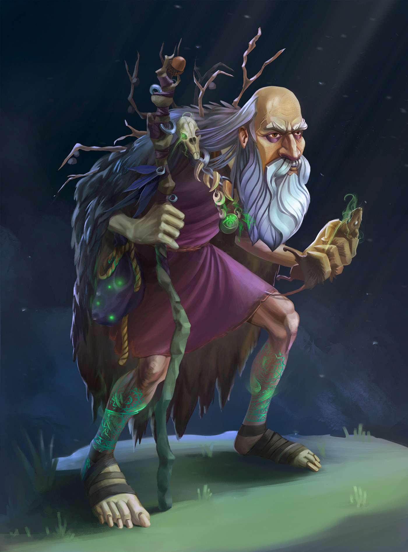 ArtStation - Rat shaman