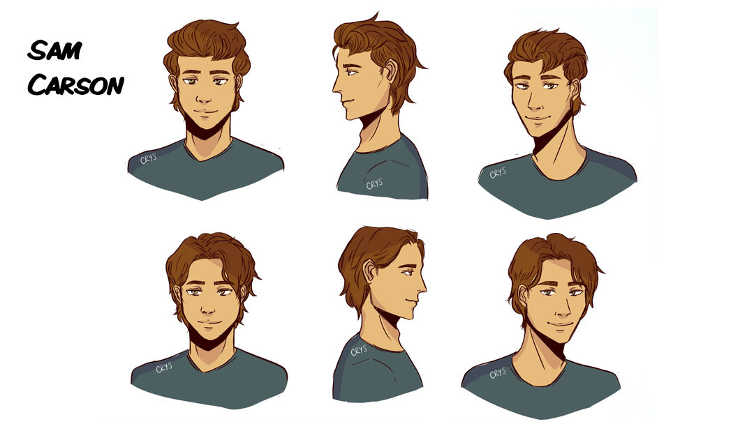 ArtStation - Senior Capstone: Craven Character Sheet - Sam Carson