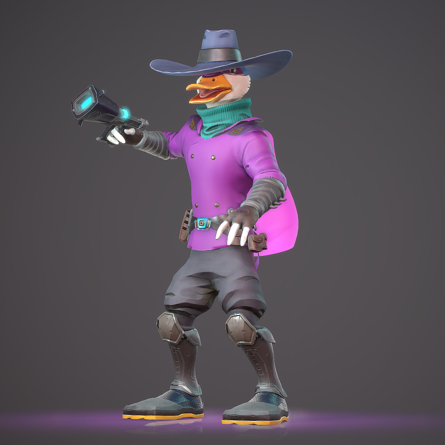 ArtStation - Darkwing Duck