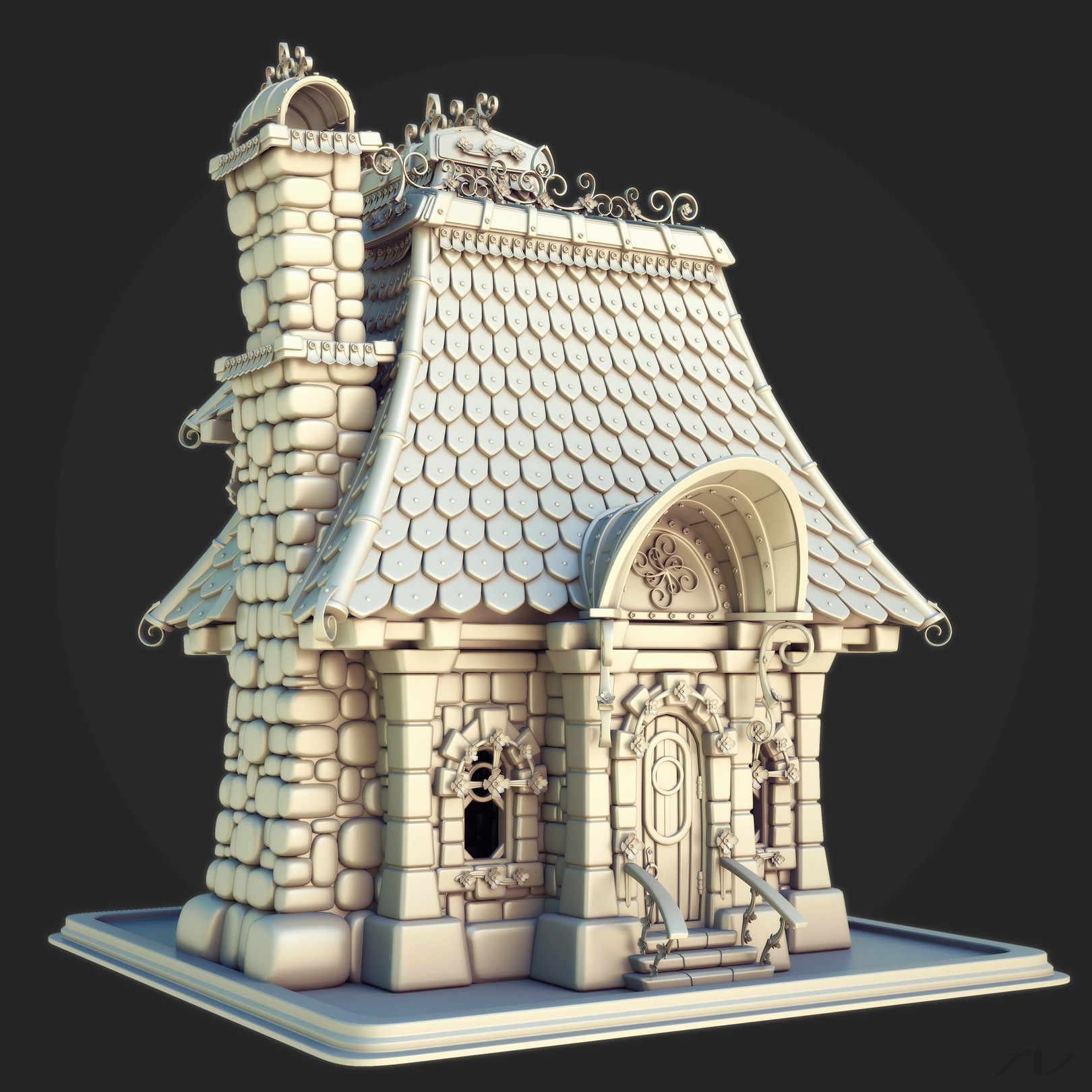 ArtStation - Fantasy house