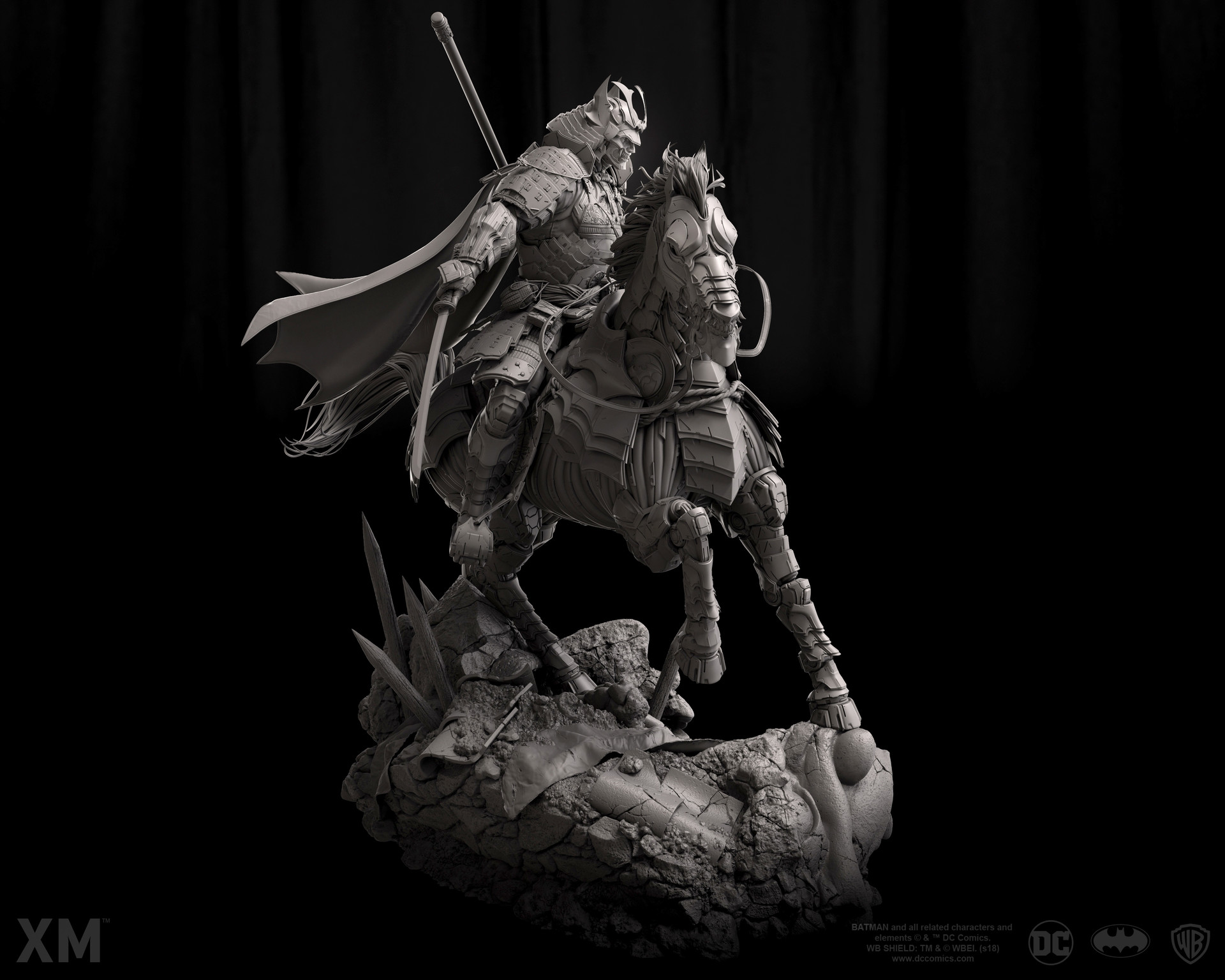 Marco Plouffe (Keos Masons) - Shogun Batman Sculpt - XM Studios