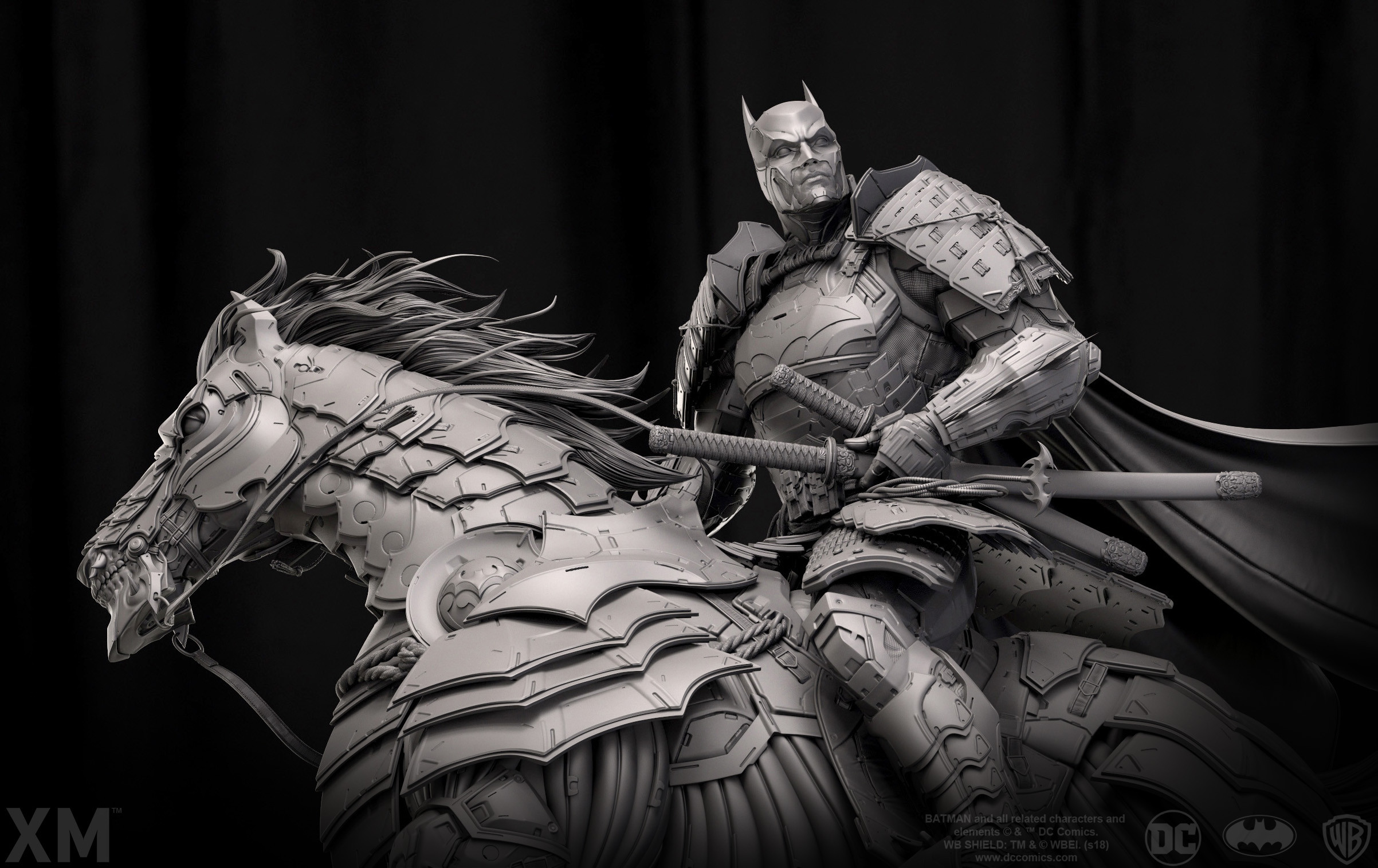 Marco Plouffe (Keos Masons) - Shogun Batman Sculpt - XM Studios