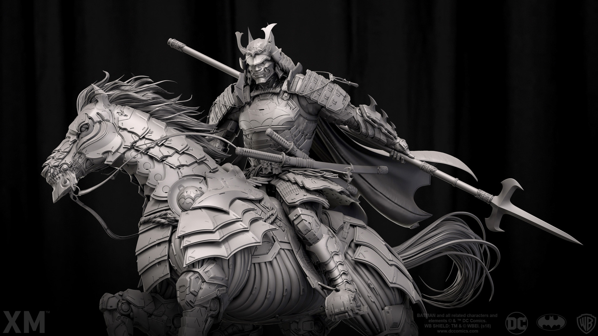 Marco Plouffe (Keos Masons) - Shogun Batman Sculpt - XM Studios