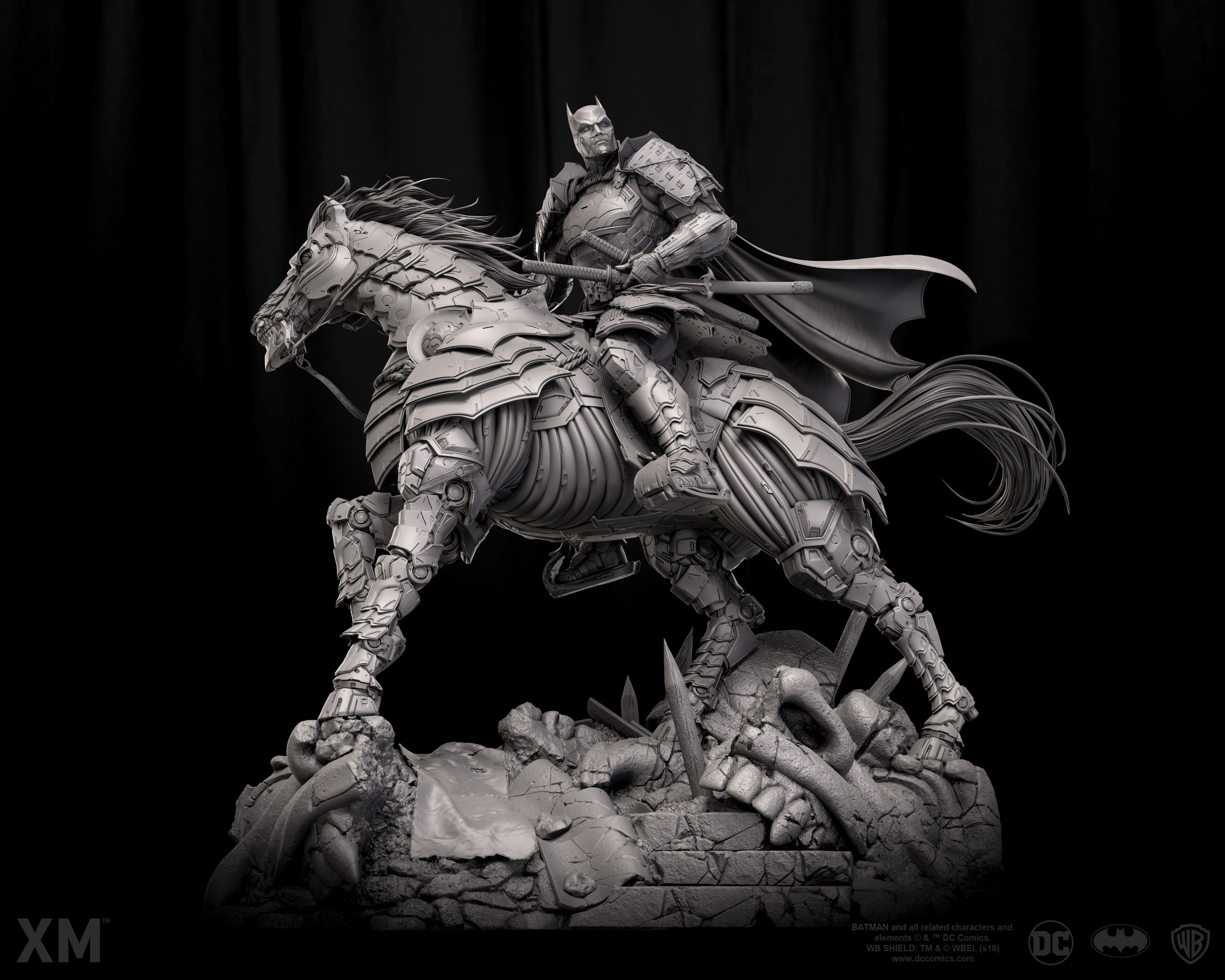 Marco Plouffe (Keos Masons) - Shogun Batman Sculpt - XM Studios