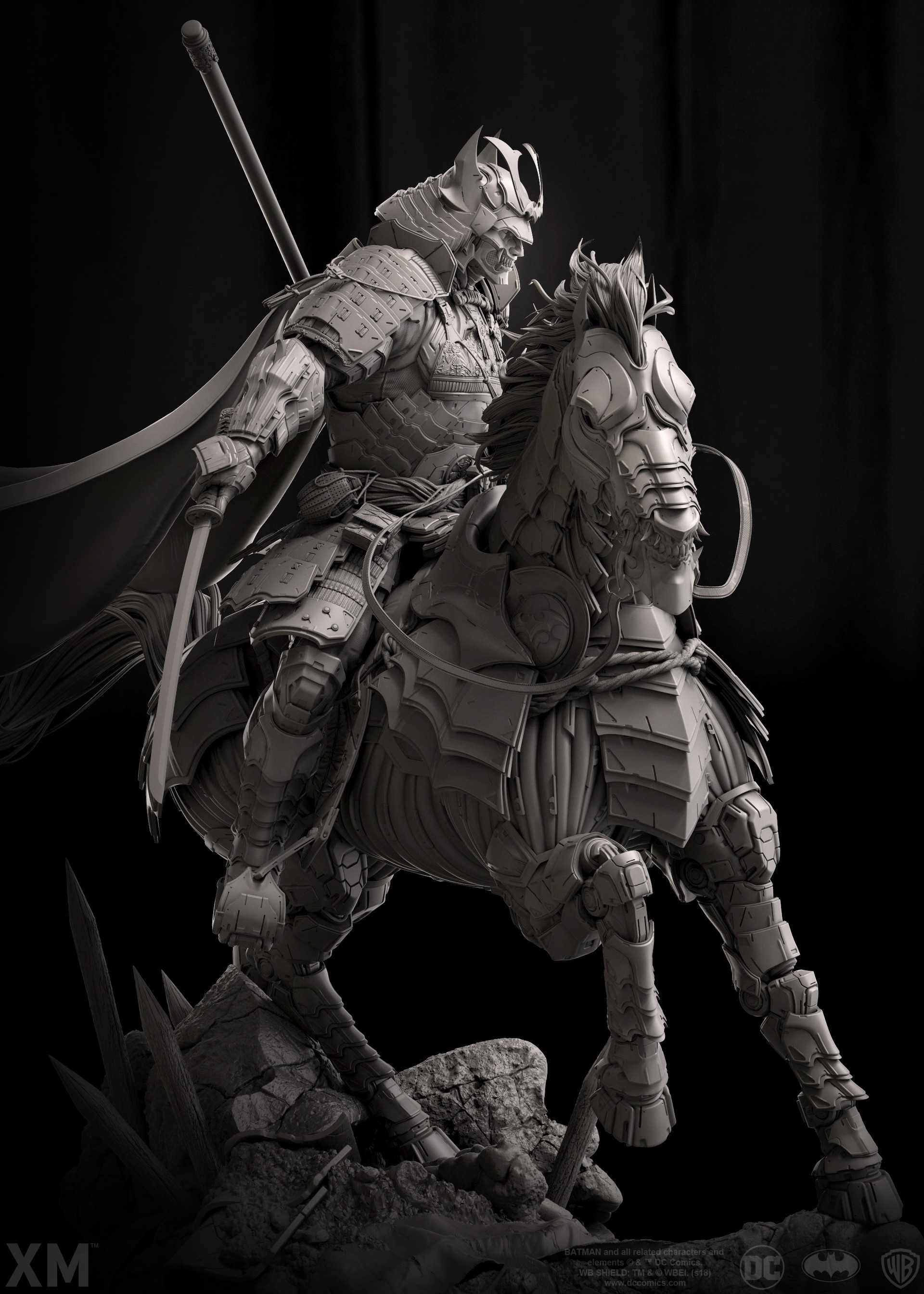 Marco Plouffe (Keos Masons) - Shogun Batman Sculpt - XM Studios