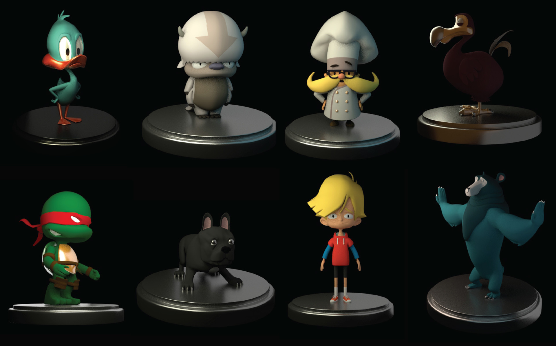 ArtStation - Quick Maya Characters