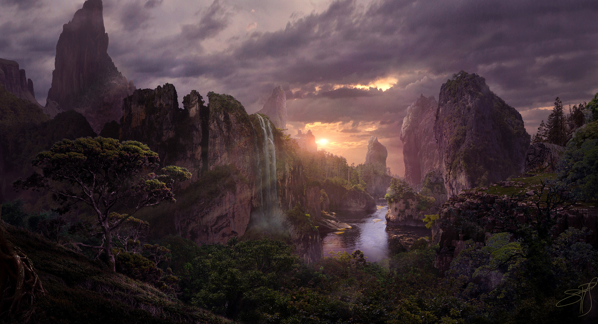 Scott Richard - Jungle Sunset