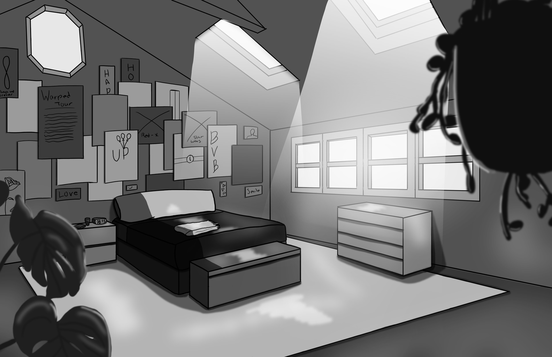 ArtStation - Perspective and Value Study